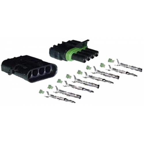 Weather Pack Connector Kit (4 Pin)