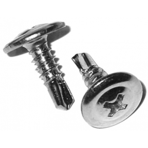 Tek Screws - Wheel Well Mldg - Chrome (15)